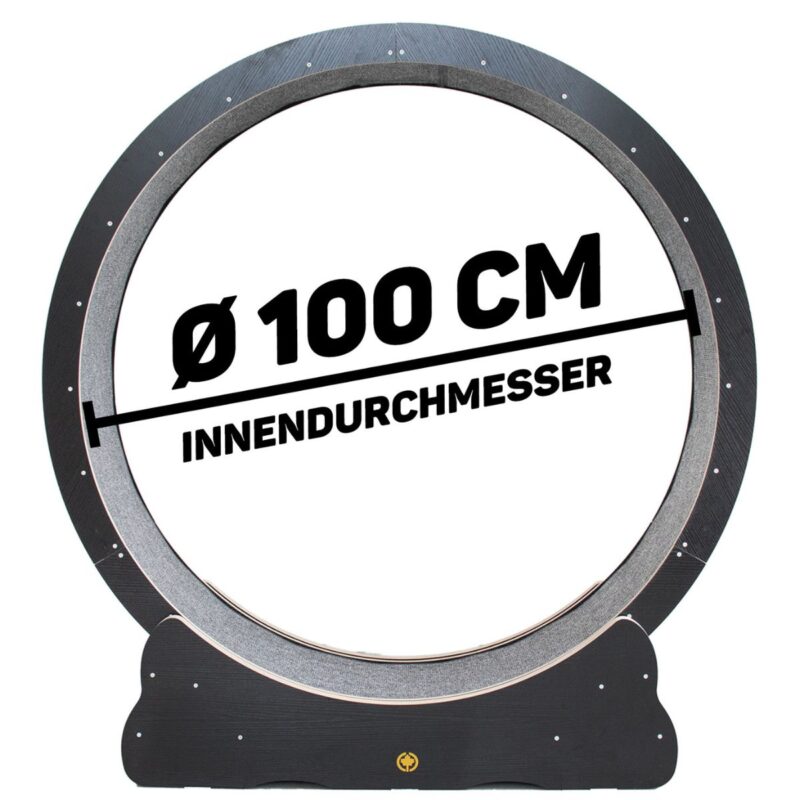 Canadian Cat kassi jooksuratas Black L Ø 100 cm