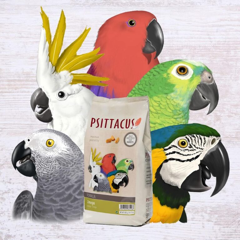 Graanultoit Psittacus Omega 800 g